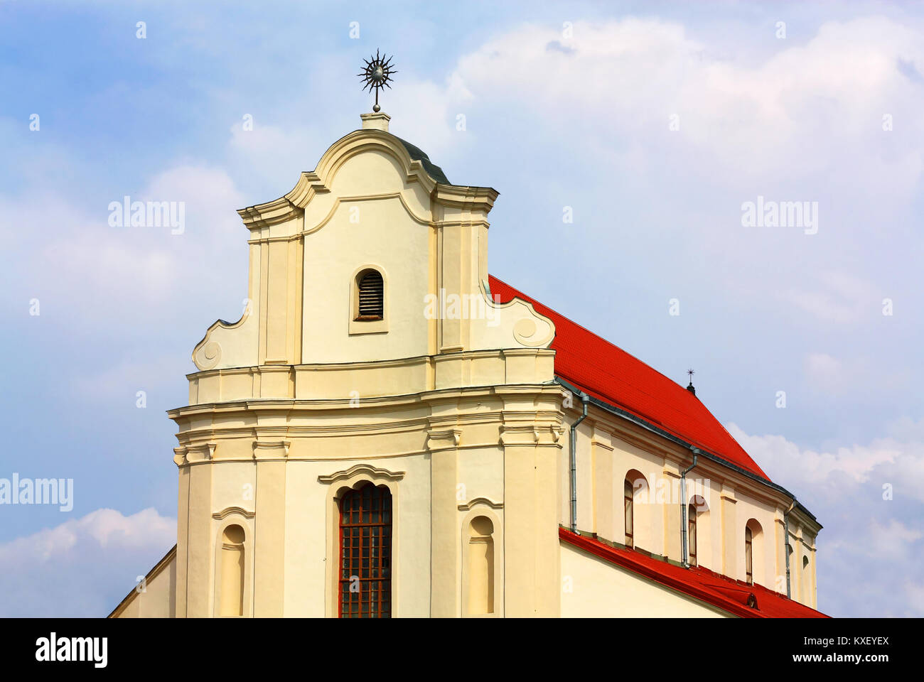 Gable of the medieval structure in the style of the Northern ...