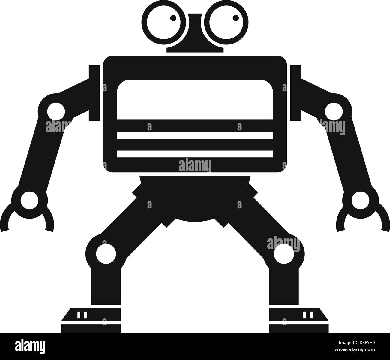 Machine icon, simple style Stock Vector Image & Art - Alamy