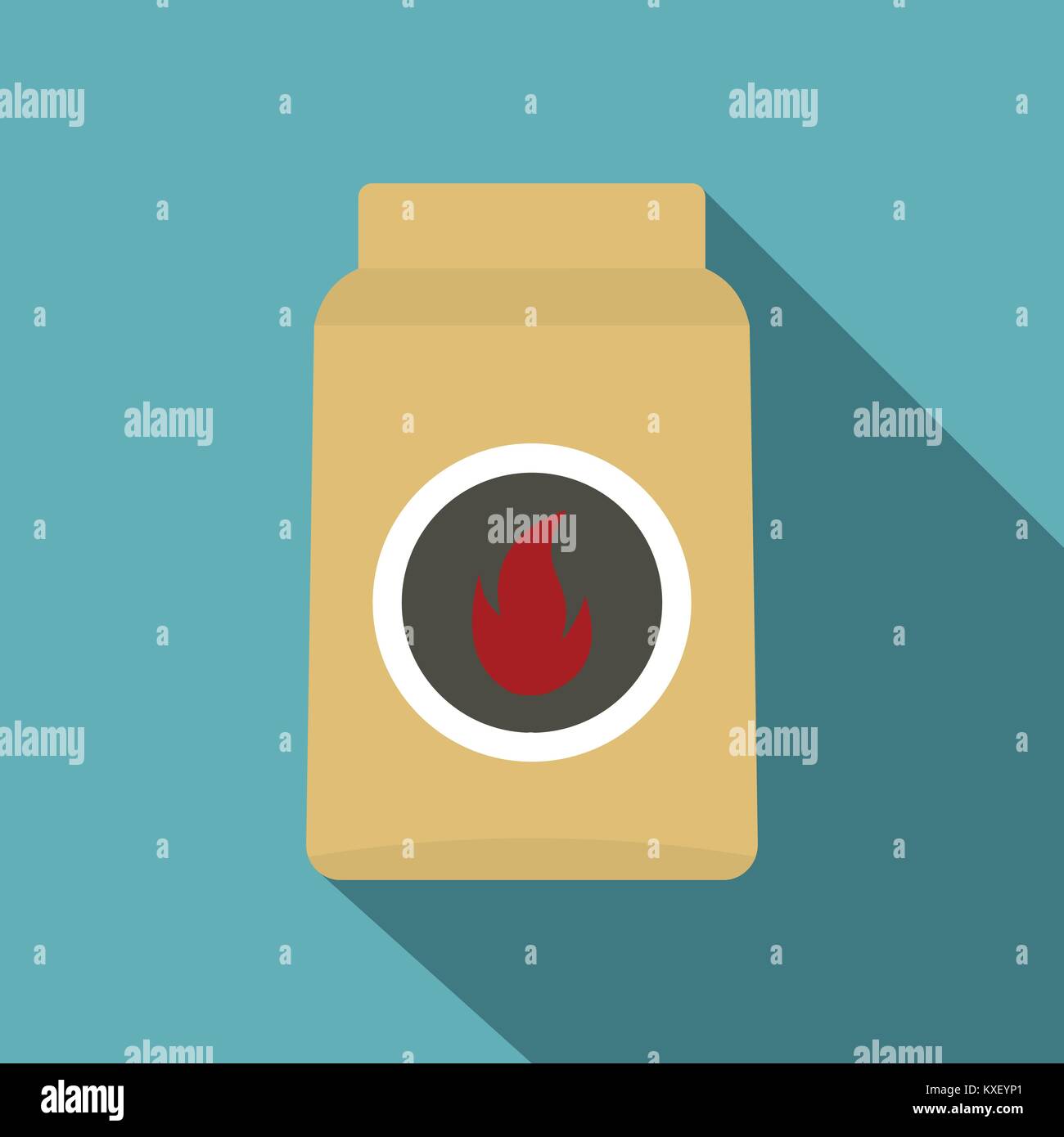 Cardboard box of matches icon, flat style Stock Vector Image & Art - Alamy