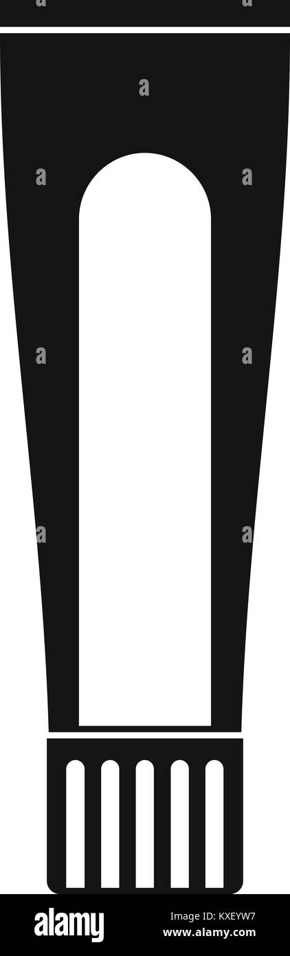 Fluoride toothpaste tube Stock Vector Images - Alamy