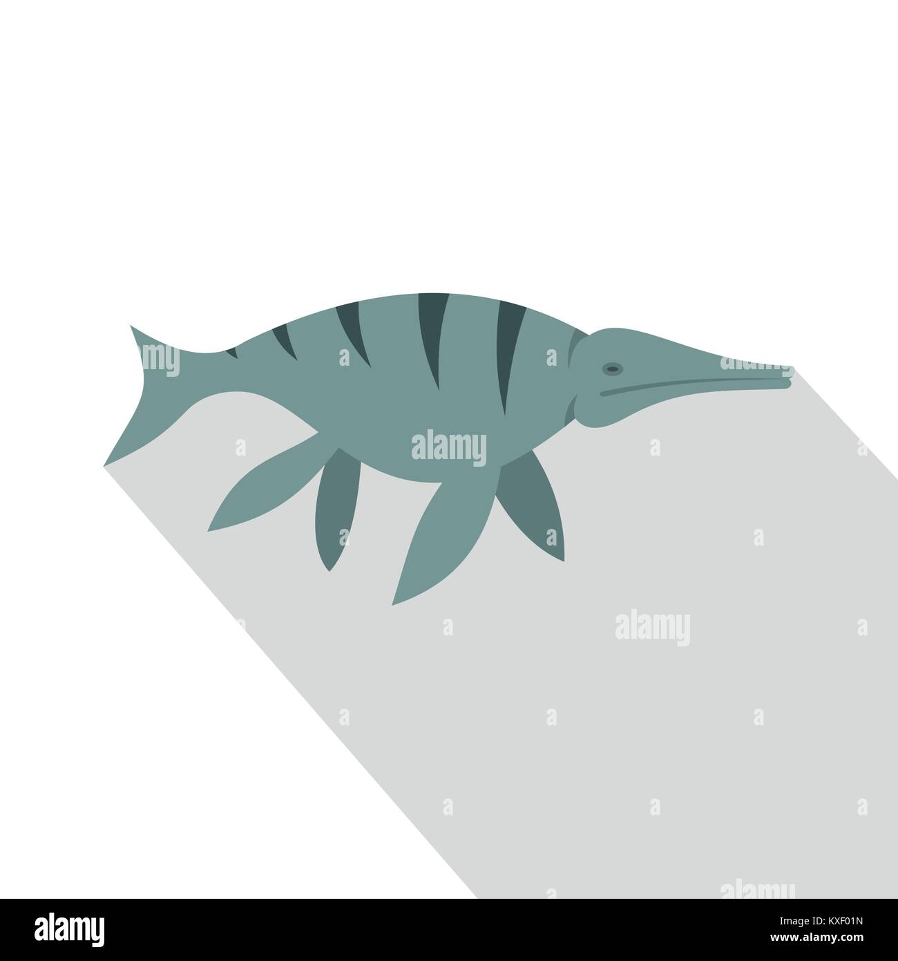 Fossil ichthyosaur Stock Vector Images - Alamy