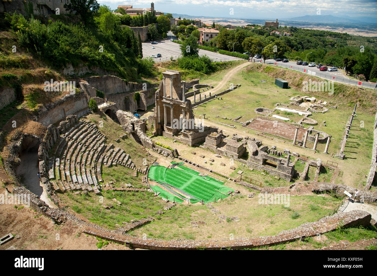 Roman ruins in volterra High Resolution Stock Photography and Images ...