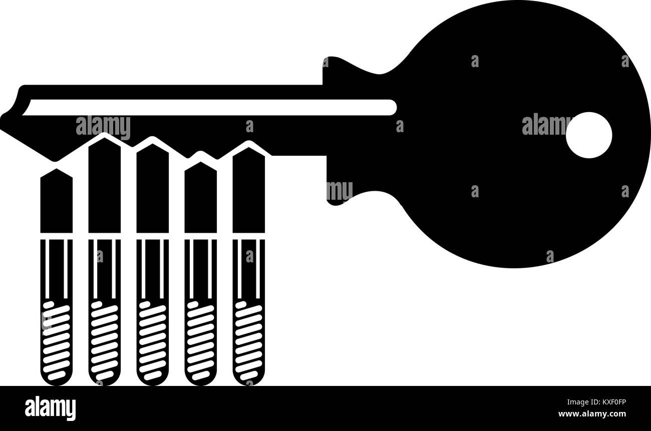 Magnetic key icon, simple style Stock Vector Image & Art - Alamy