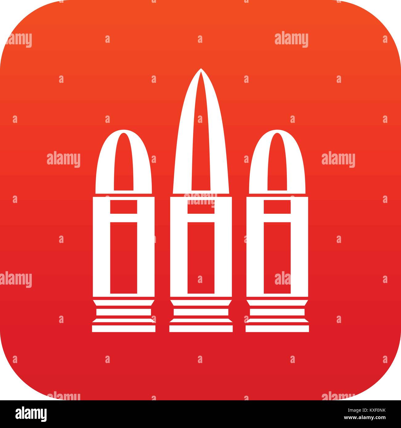 Cartridges icon digital red Stock Vector Image & Art - Alamy