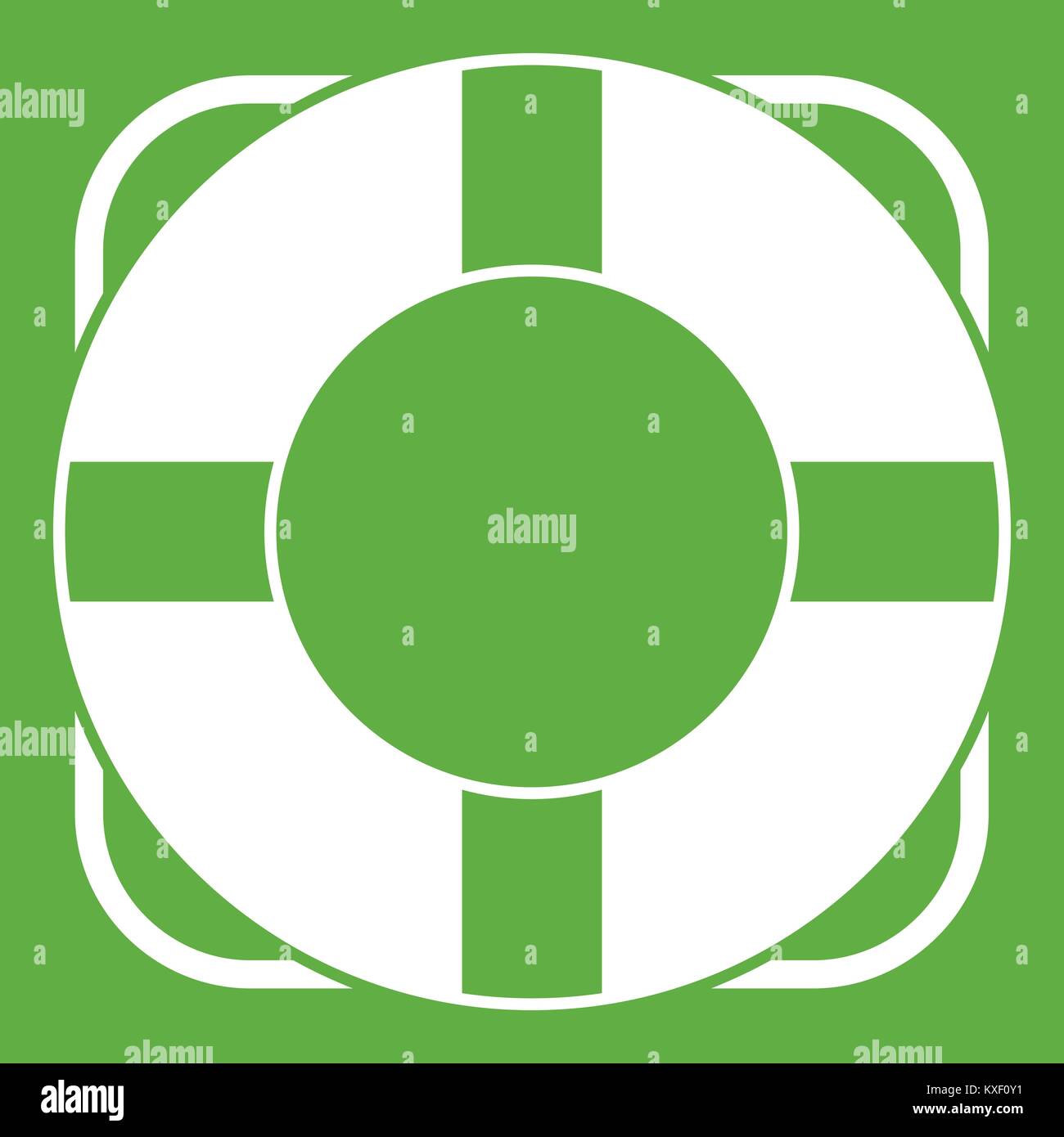 Lifeline icon green Stock Vector Image & Art - Alamy