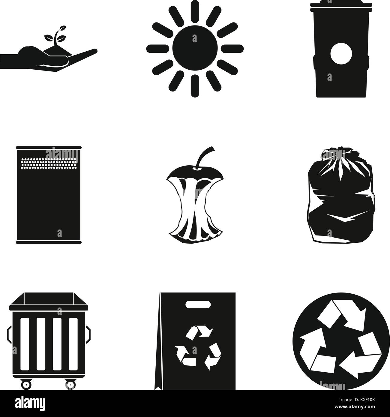 Caring for the land Stock Vector Images - Alamy