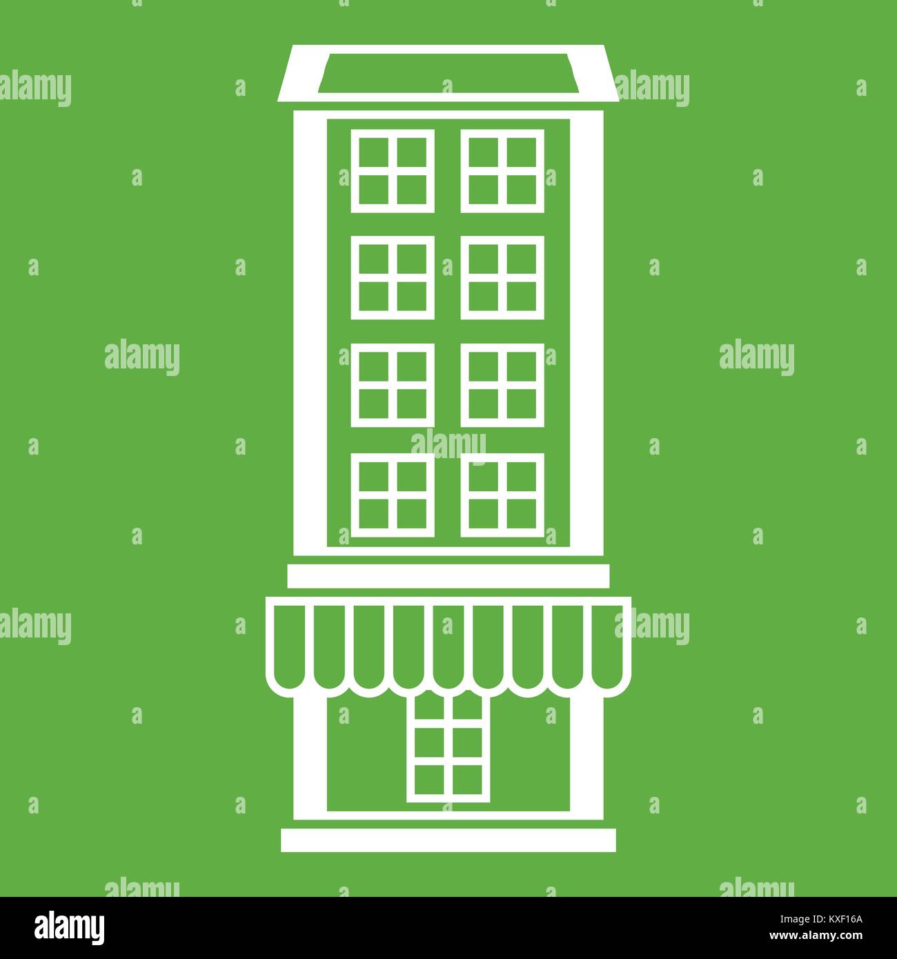 Shop icon green Stock Vector Image & Art - Alamy