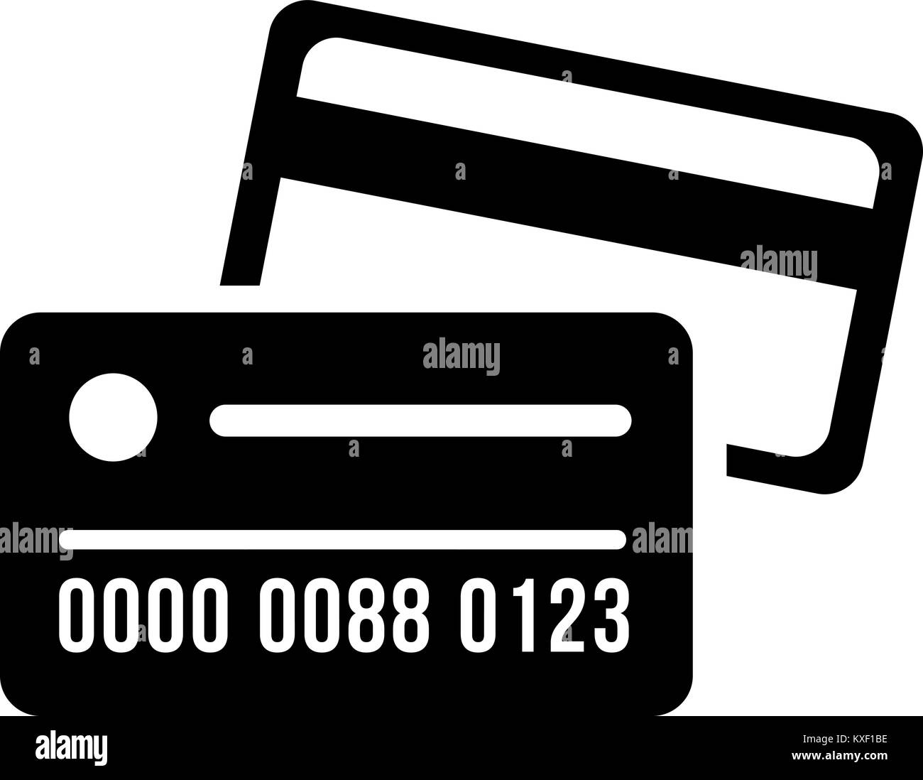 Credit card icon, simple style Stock Vector Image & Art - Alamy