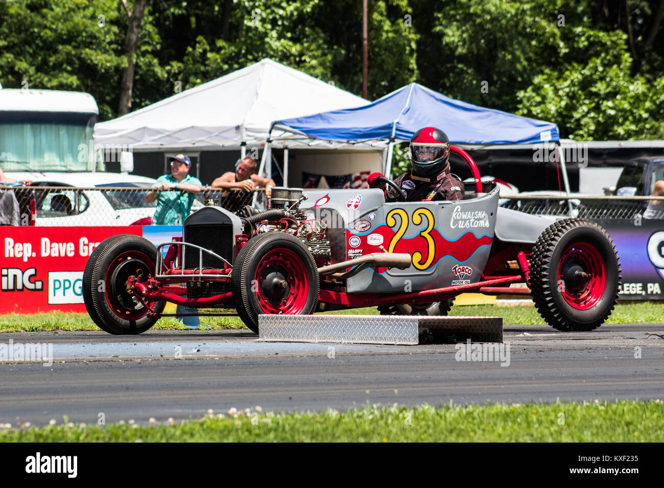 Nostalgia Nationals at Beaver Springs dragway Pennsylvania Stock Photo ...