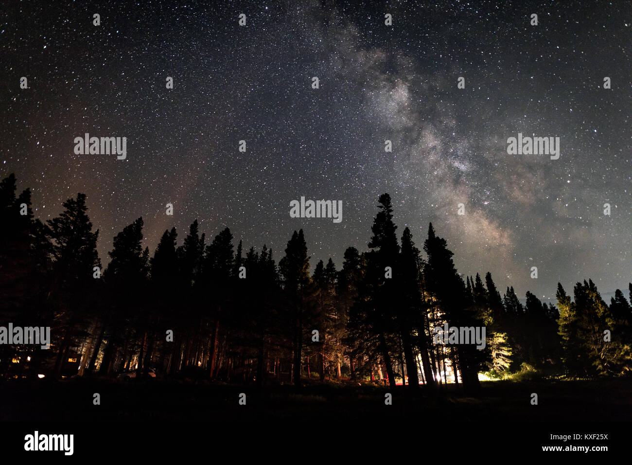 Trumbull lake campground hi-res stock photography and images - Alamy