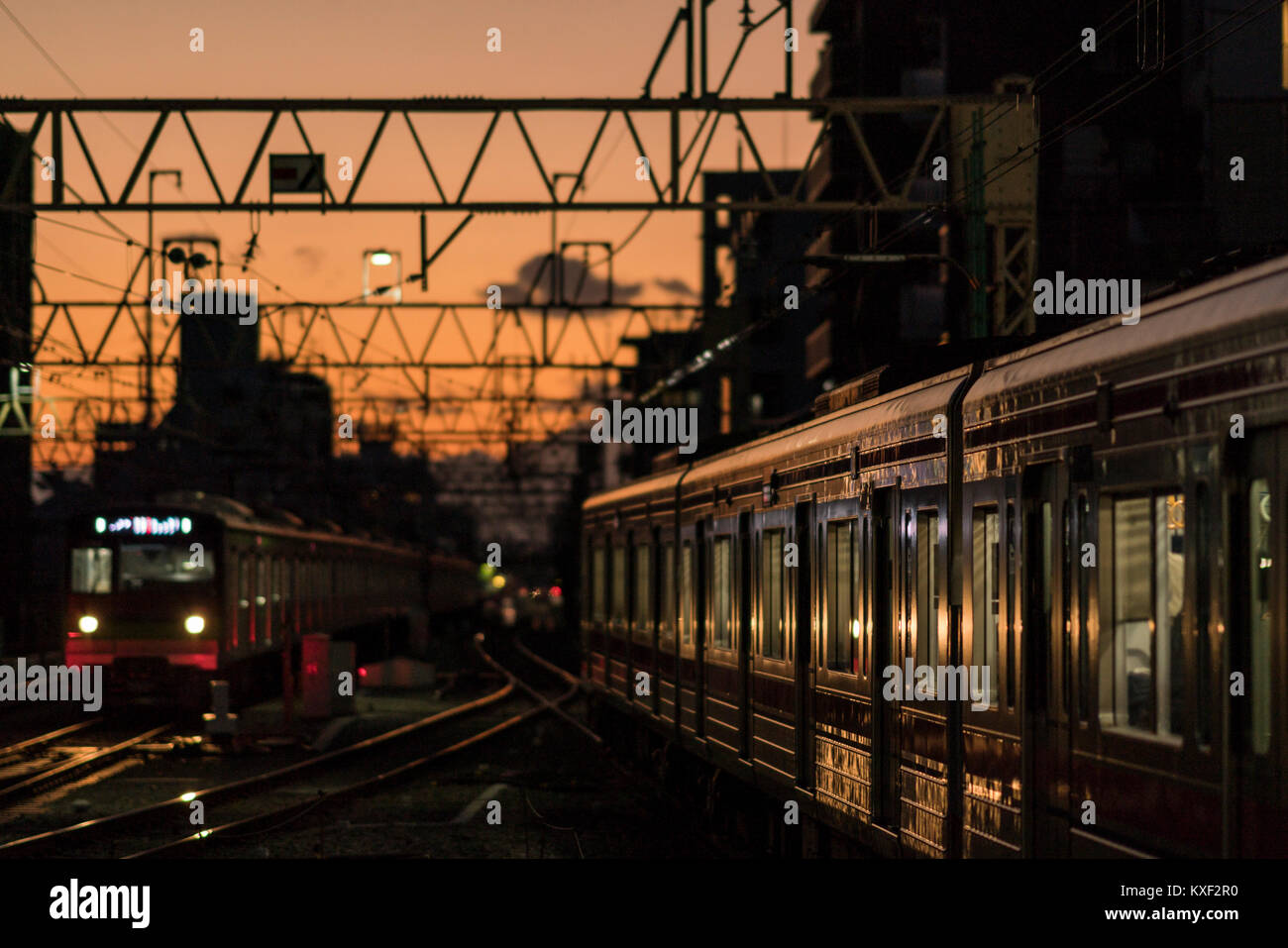 Keio train hi-res stock photography and images - Alamy