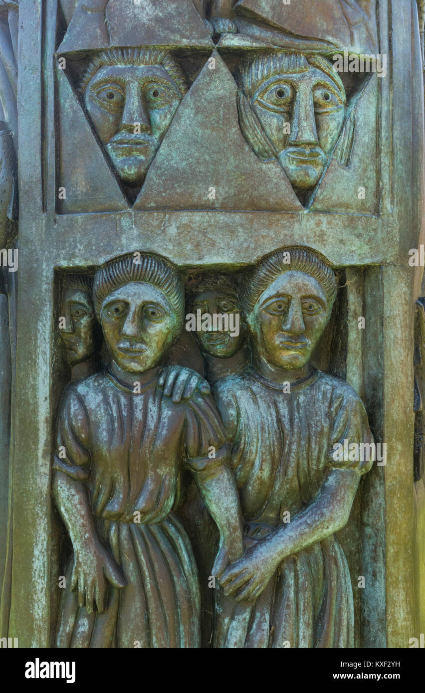 Stele for the Merrimack monument Lowell MA Stock Photo - Alamy