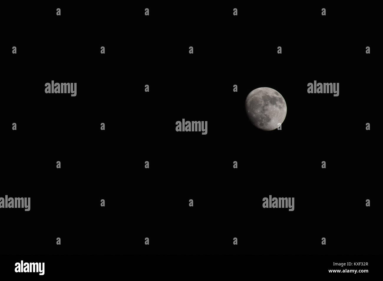 BEAUTIFUL MOON IN NATURAL BACKGROUND Stock Photo - Alamy