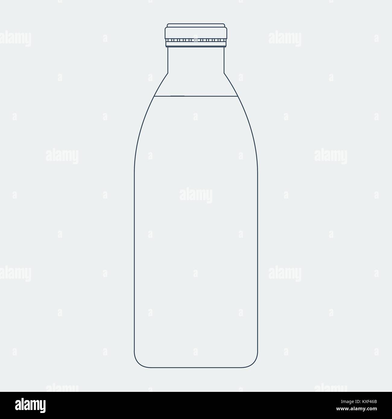 Plastic bottle line solid hi-res stock photography and images - Alamy