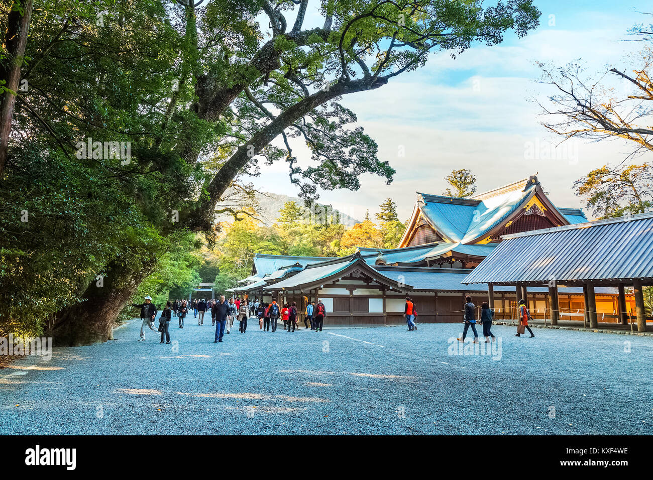 Ise Jingu Naiku(Ise Grand shrine - inner shrine) in Ise City, Mie ...