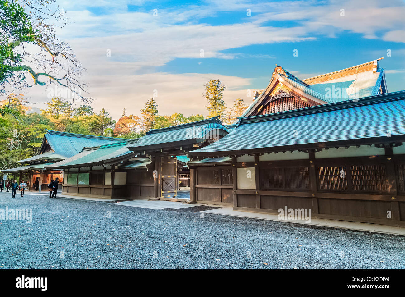 Ise Jingu Naiku(Ise Grand shrine - inner shrine) in Ise City, Mie ...