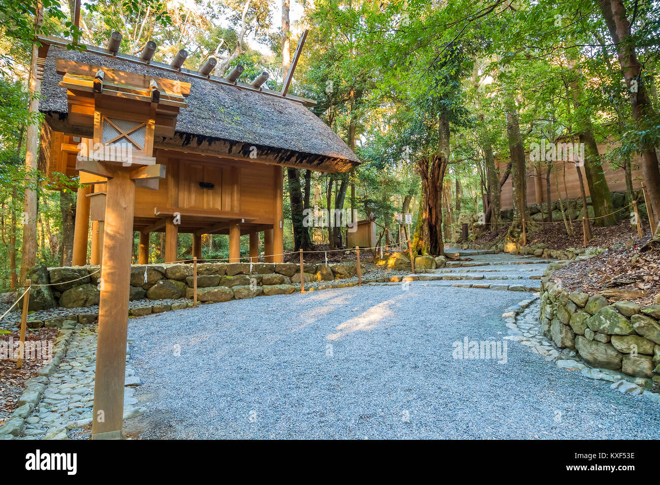 Ise Jingu Naiku(Ise Grand shrine - inner shrine) in Ise City, Mie ...