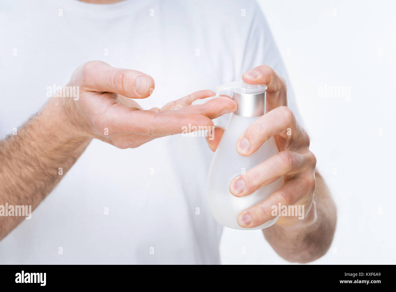 Close up of antibacterial soap Stock Photo - Alamy