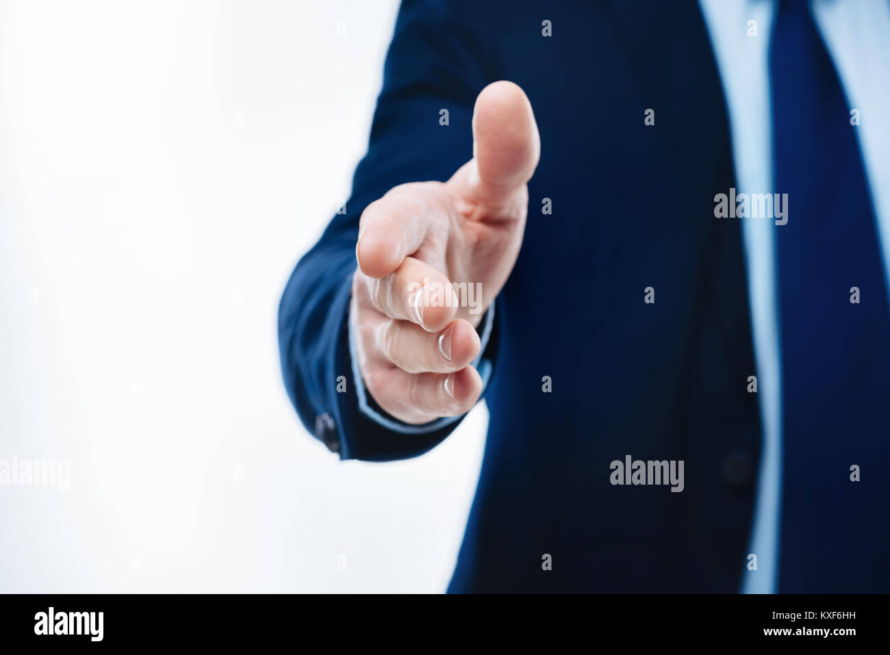 Close up of a hand being given to you Stock Photo - Alamy