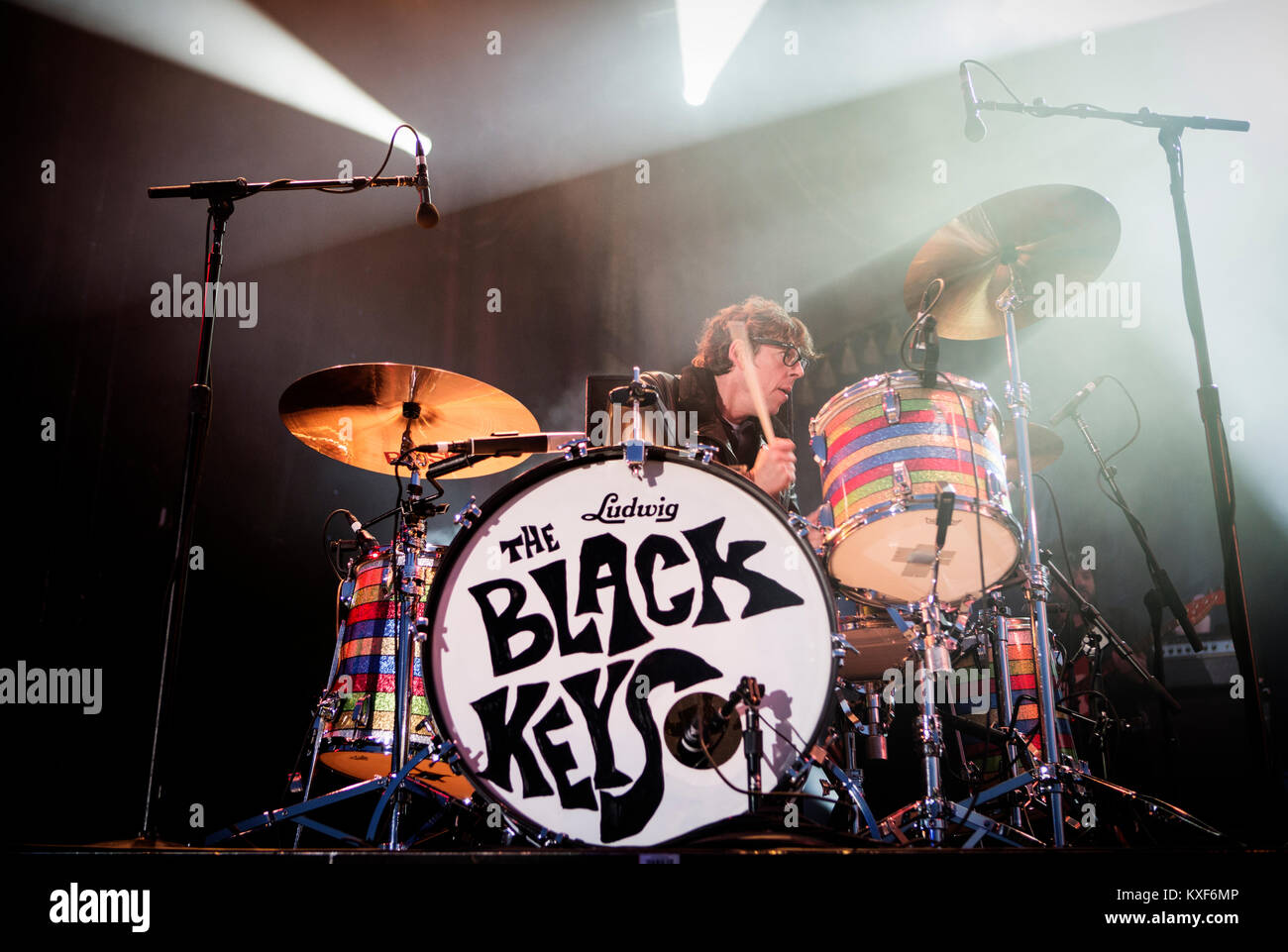 The American rock band The Black Keys performs a live concert at the ...