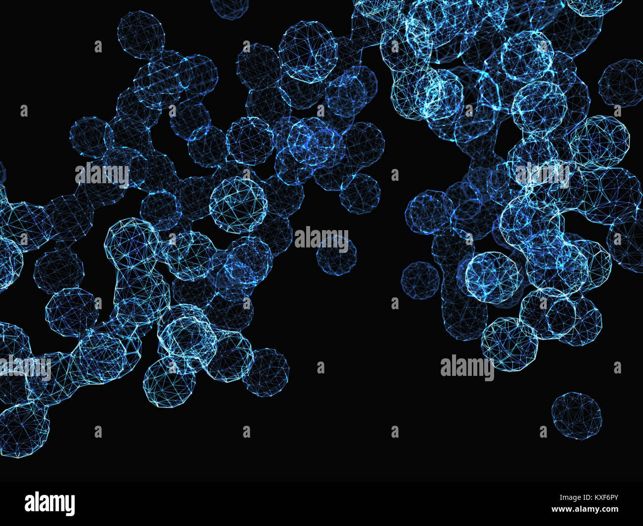Abstract Particles Background Stock Photo - Alamy