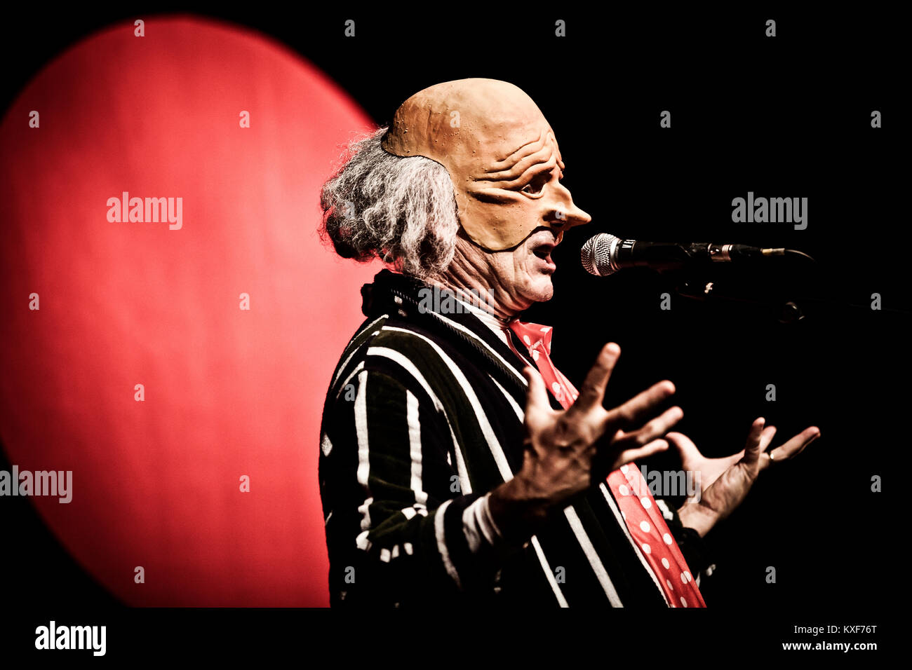 The American art collective and avant-garde band The Residents performs ...