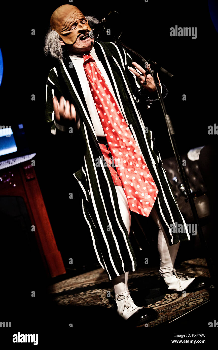 The American art collective and avant-garde band The Residents performs ...