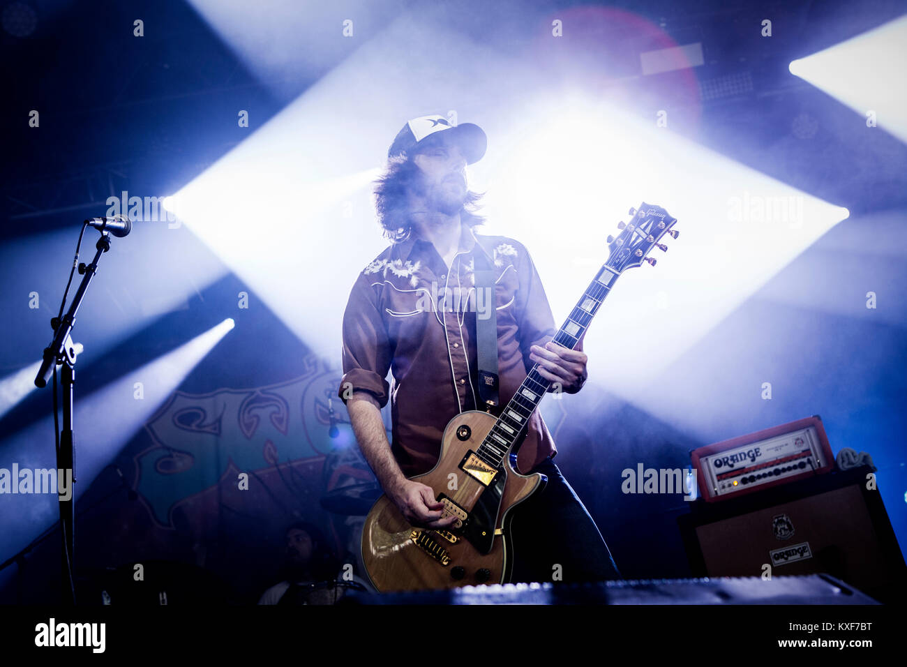 Lead singer and guitarist John D. Cronise from the heavy metal band The ...