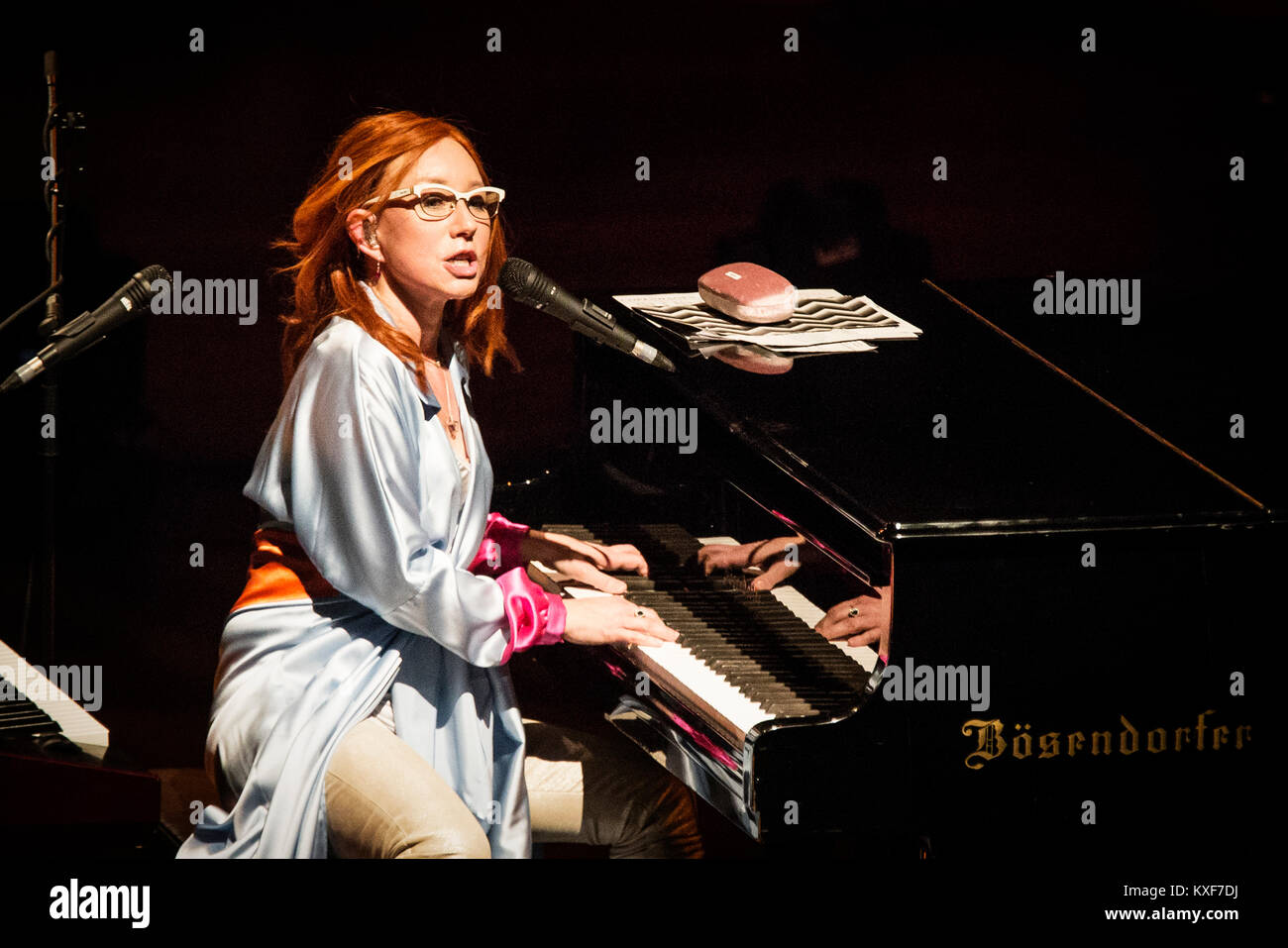 The American singer-songwriter, composer and pianist Tori Amos performs ...