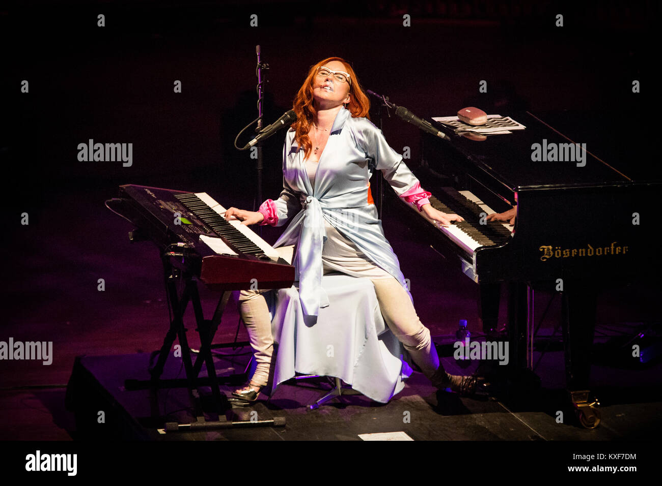 The American singer-songwriter, composer and pianist Tori Amos performs ...