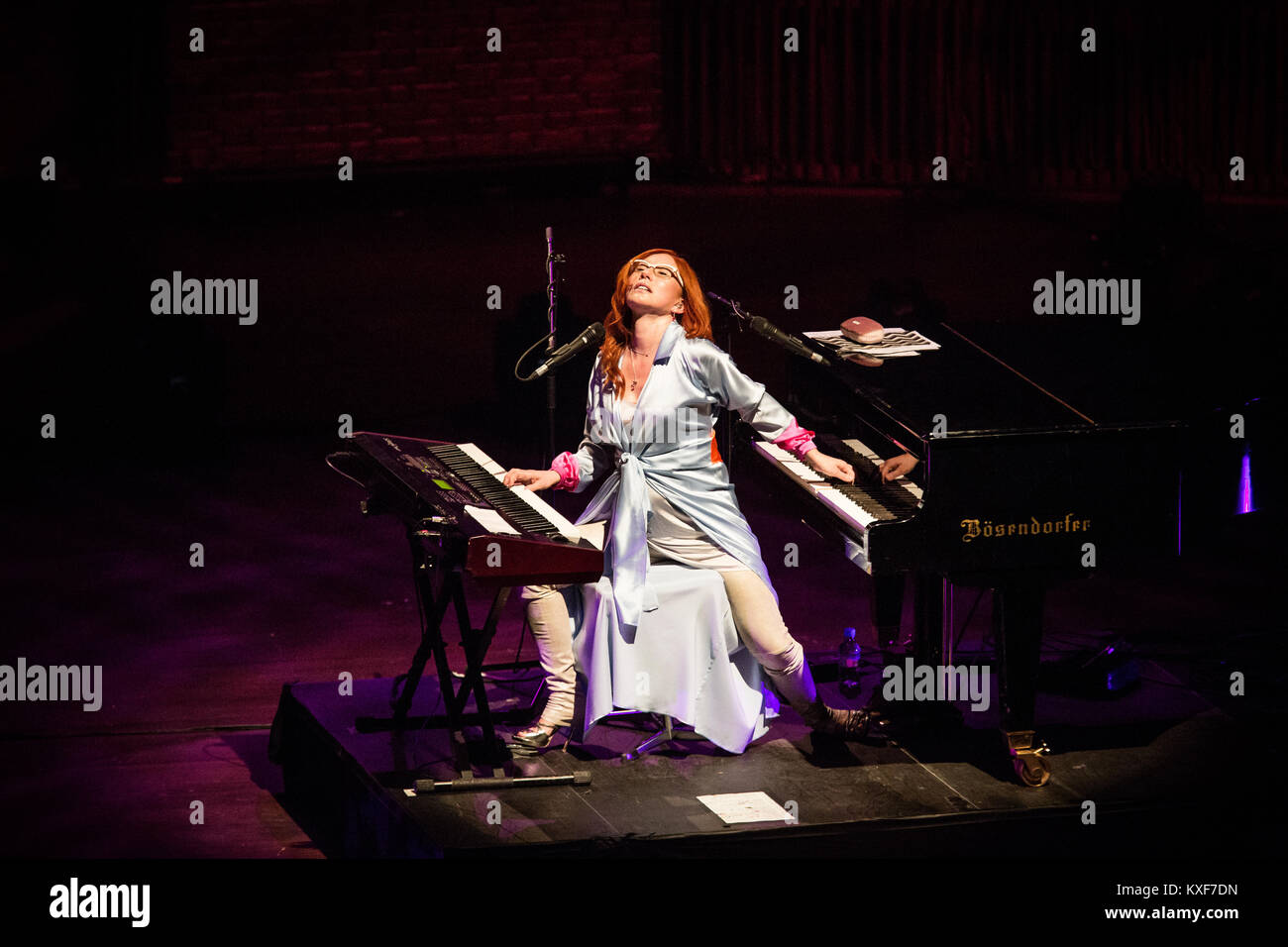 The American singer-songwriter, composer and pianist Tori Amos performs ...