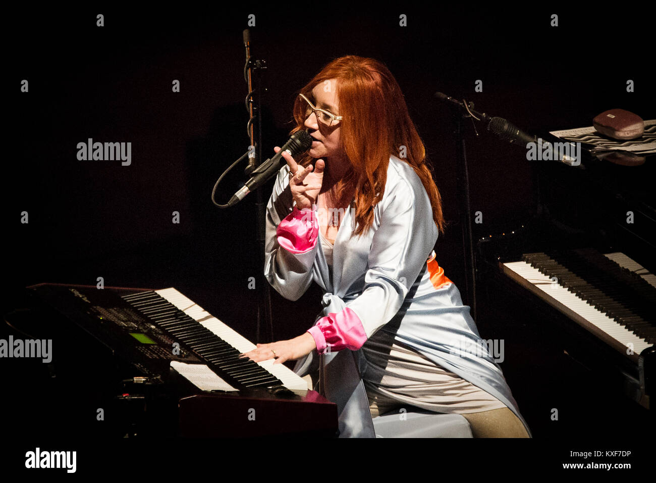 The American singer-songwriter, composer and pianist Tori Amos performs ...
