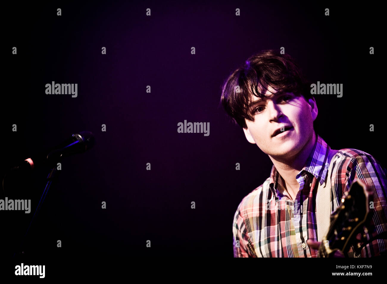 The American indie-rock band Vampire Weekend performs a live concert at ...
