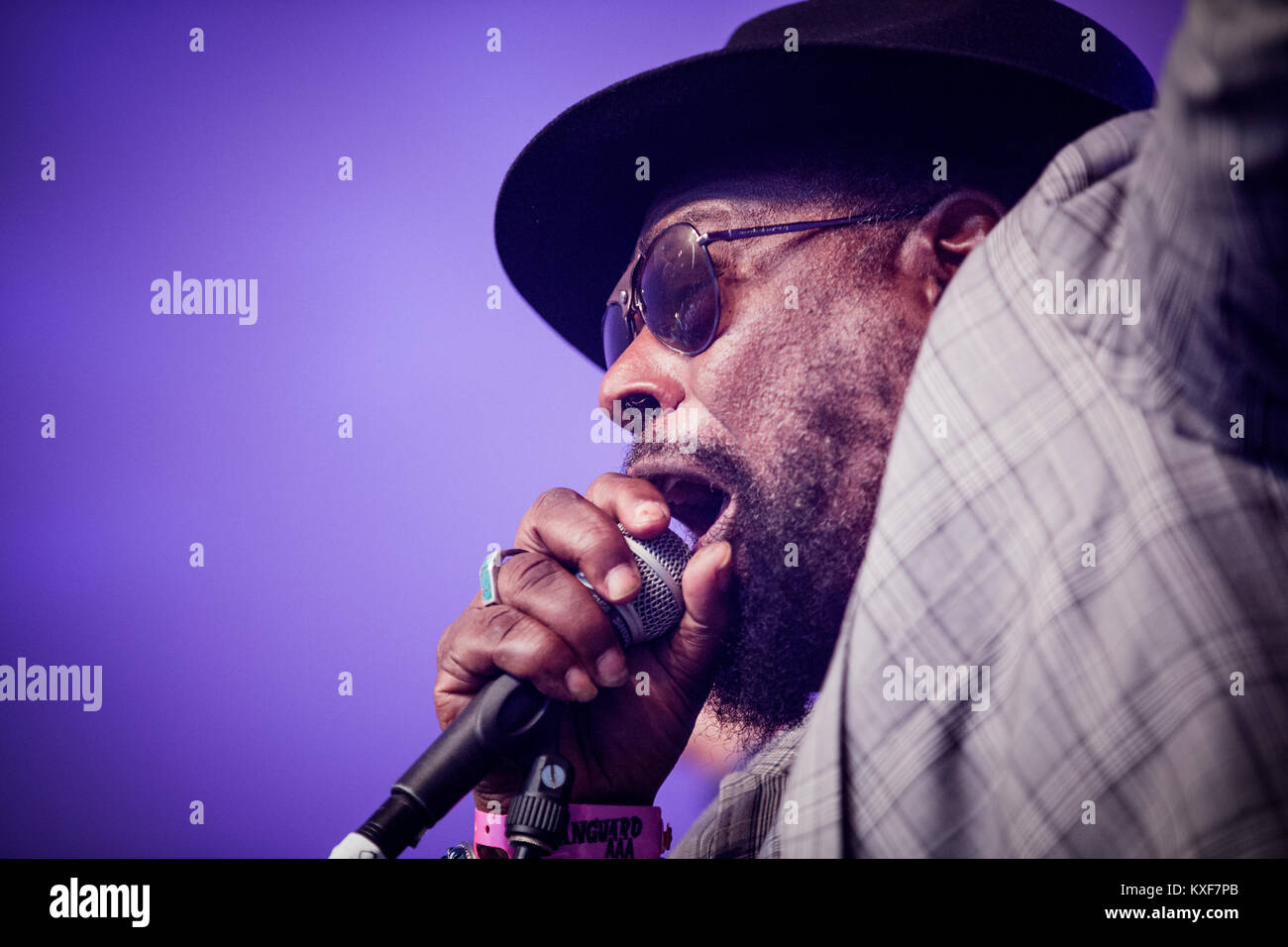 The American P-Funk legend, singer and musician George Clinton performs ...