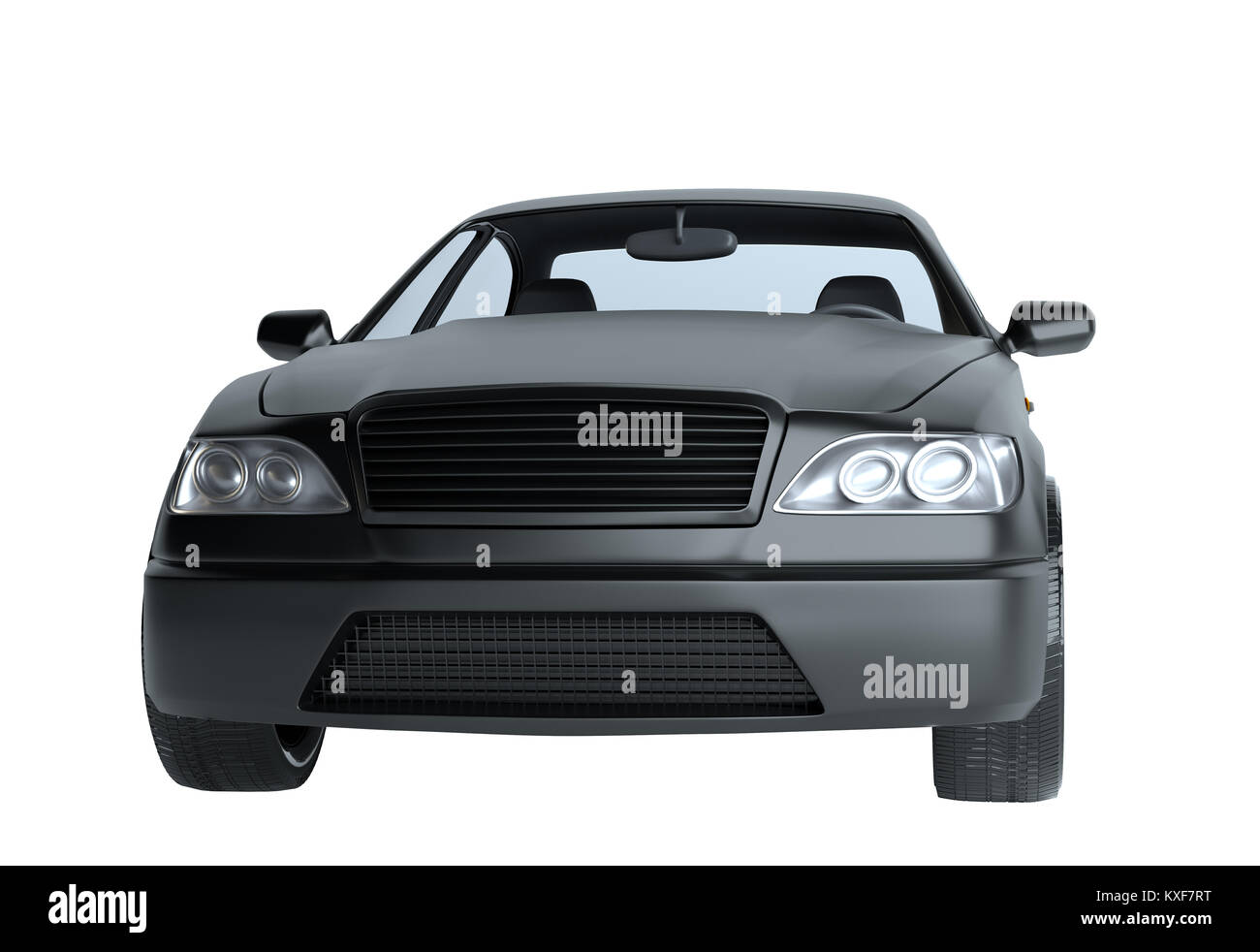Car isolated on white Stock Photo - Alamy