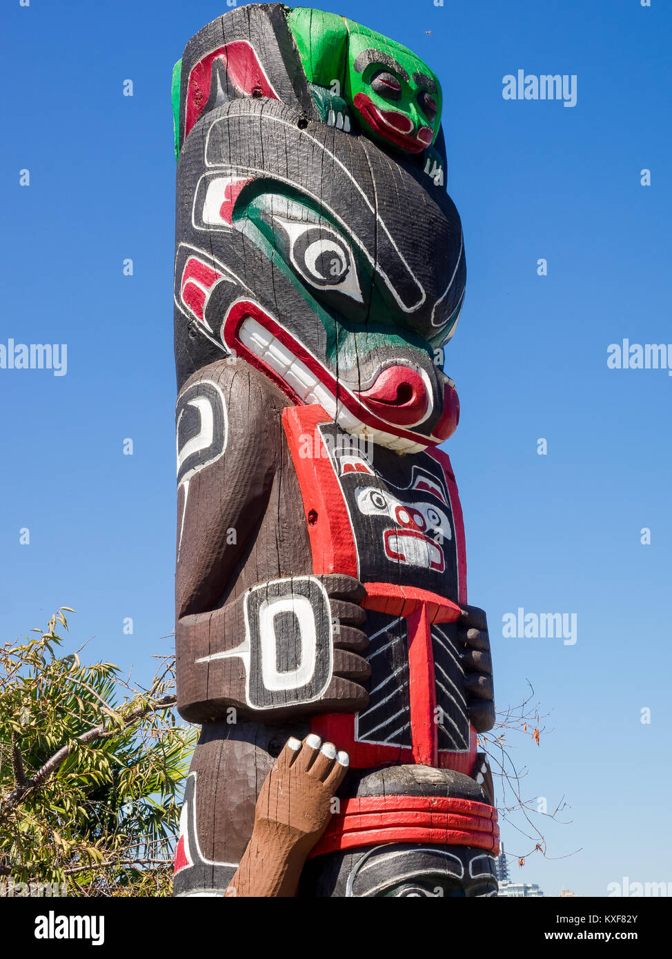 Totem, victoria, canada hi-res stock photography and images - Alamy