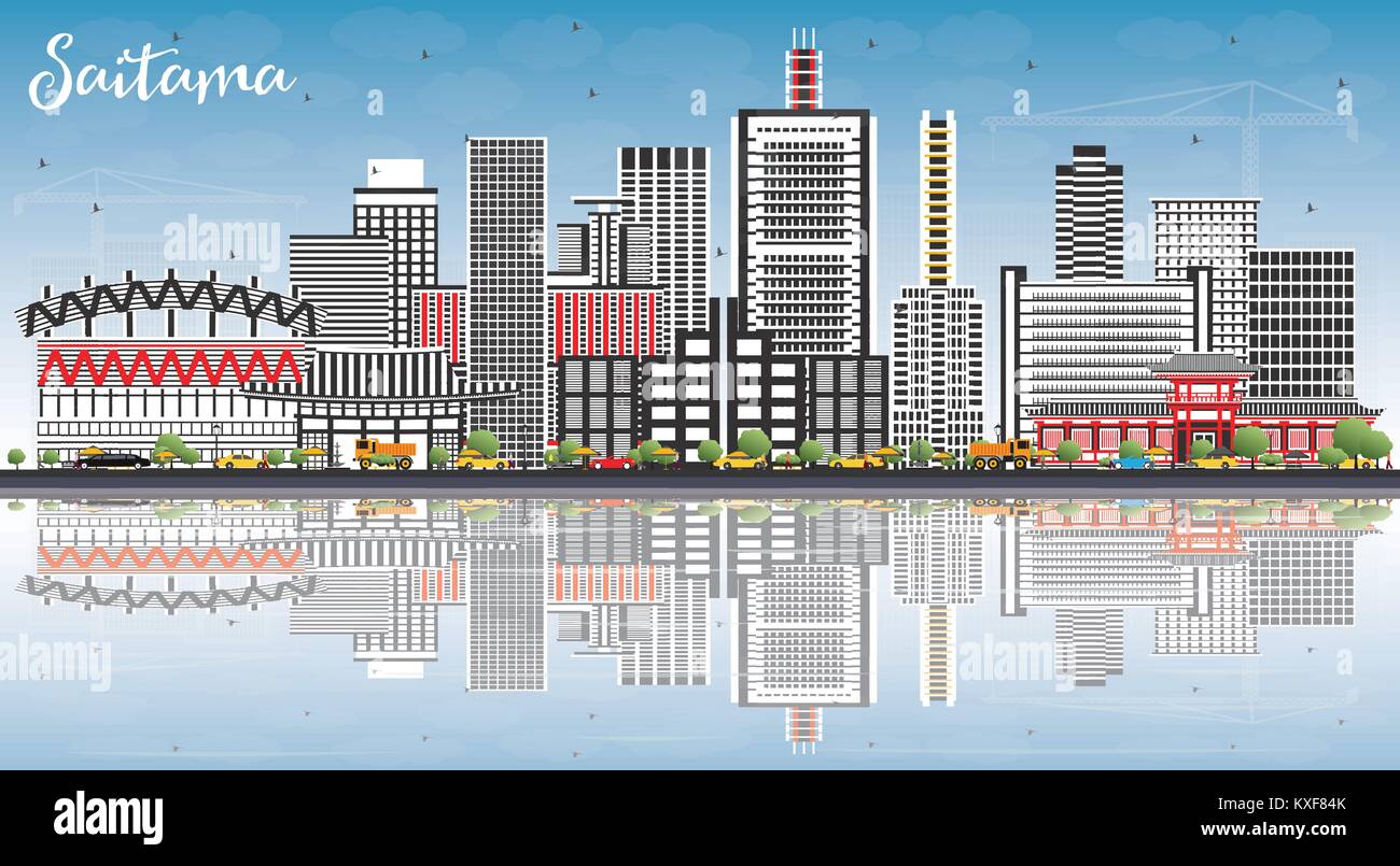 Saitama outline Stock Vector Images - Alamy