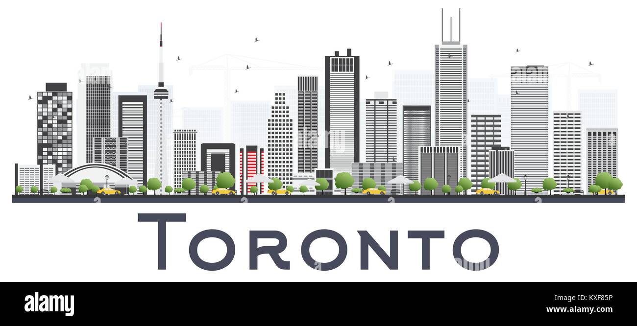 Toronto street view Stock Vector Images - Alamy