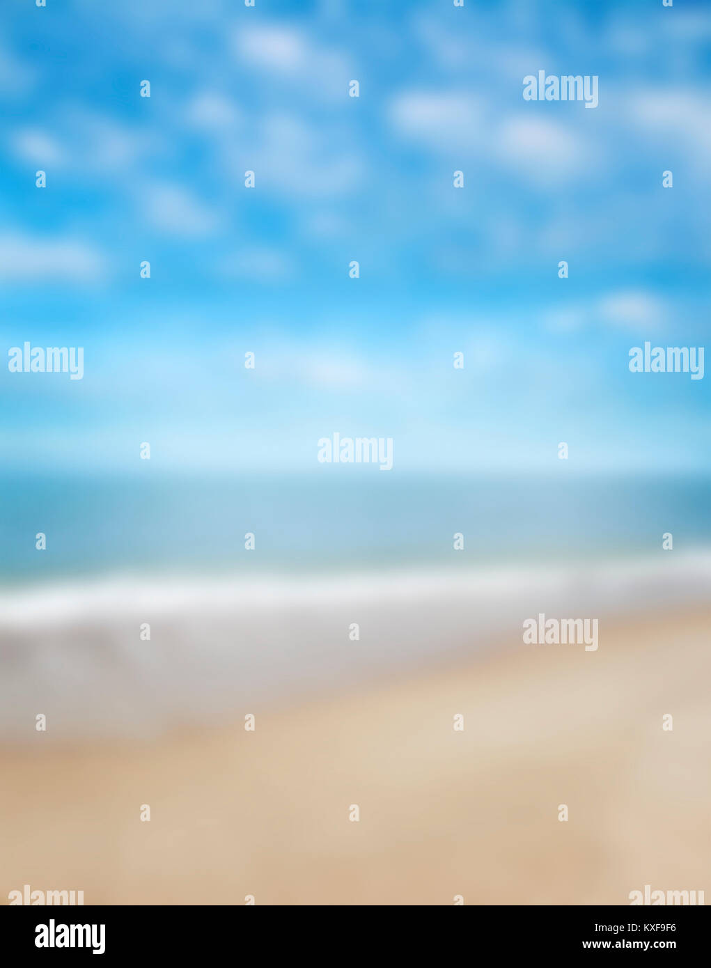 Blurred beach hi-res stock photography and images - Alamy