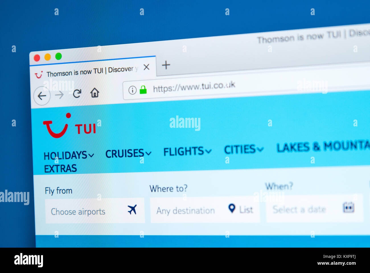 Tui uk hi-res stock photography and images - Alamy