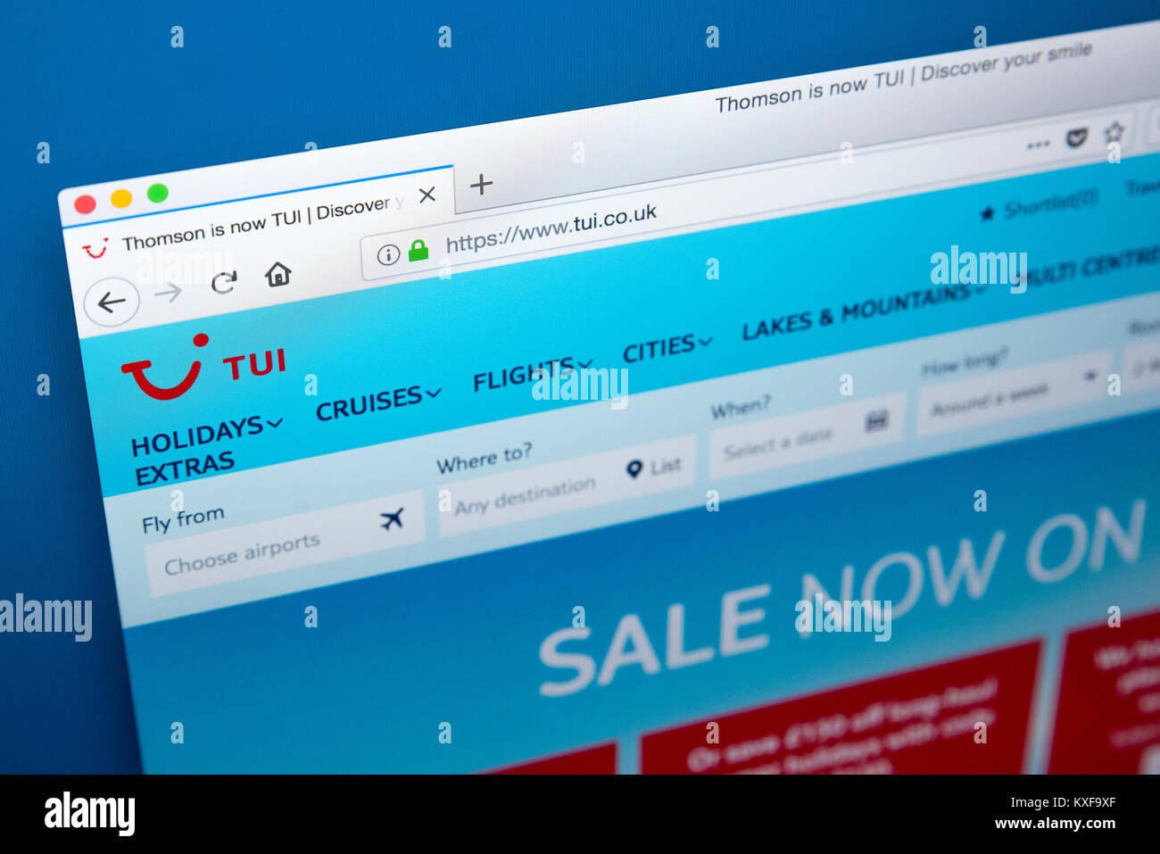 Tui group tourism company hi-res stock photography and images - Alamy