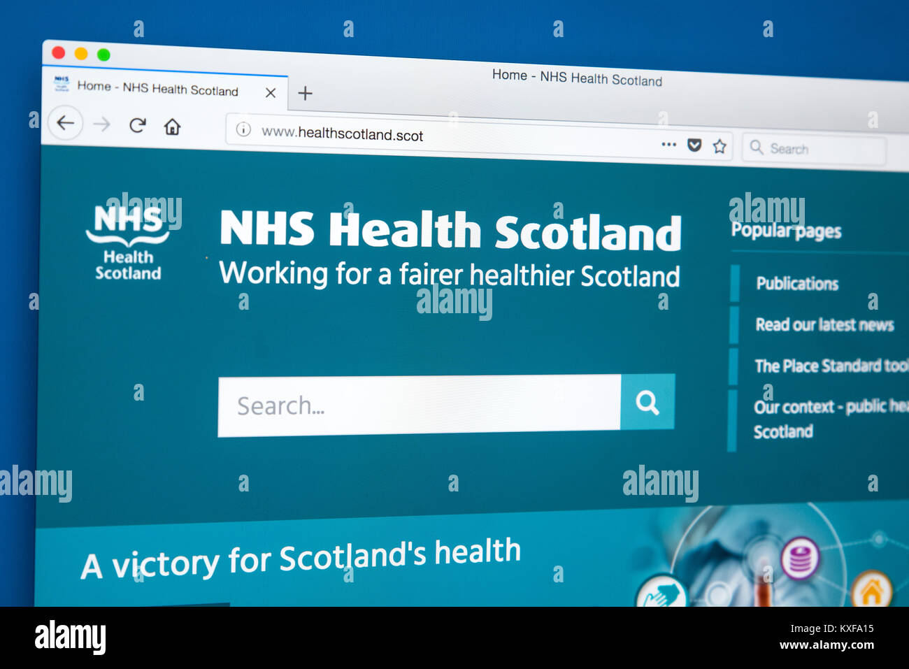 Nhs scotland hi-res stock photography and images - Alamy
