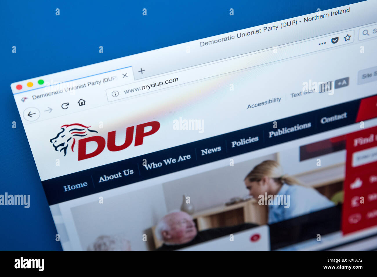 Democratic unionist party logo hi-res stock photography and images - Alamy