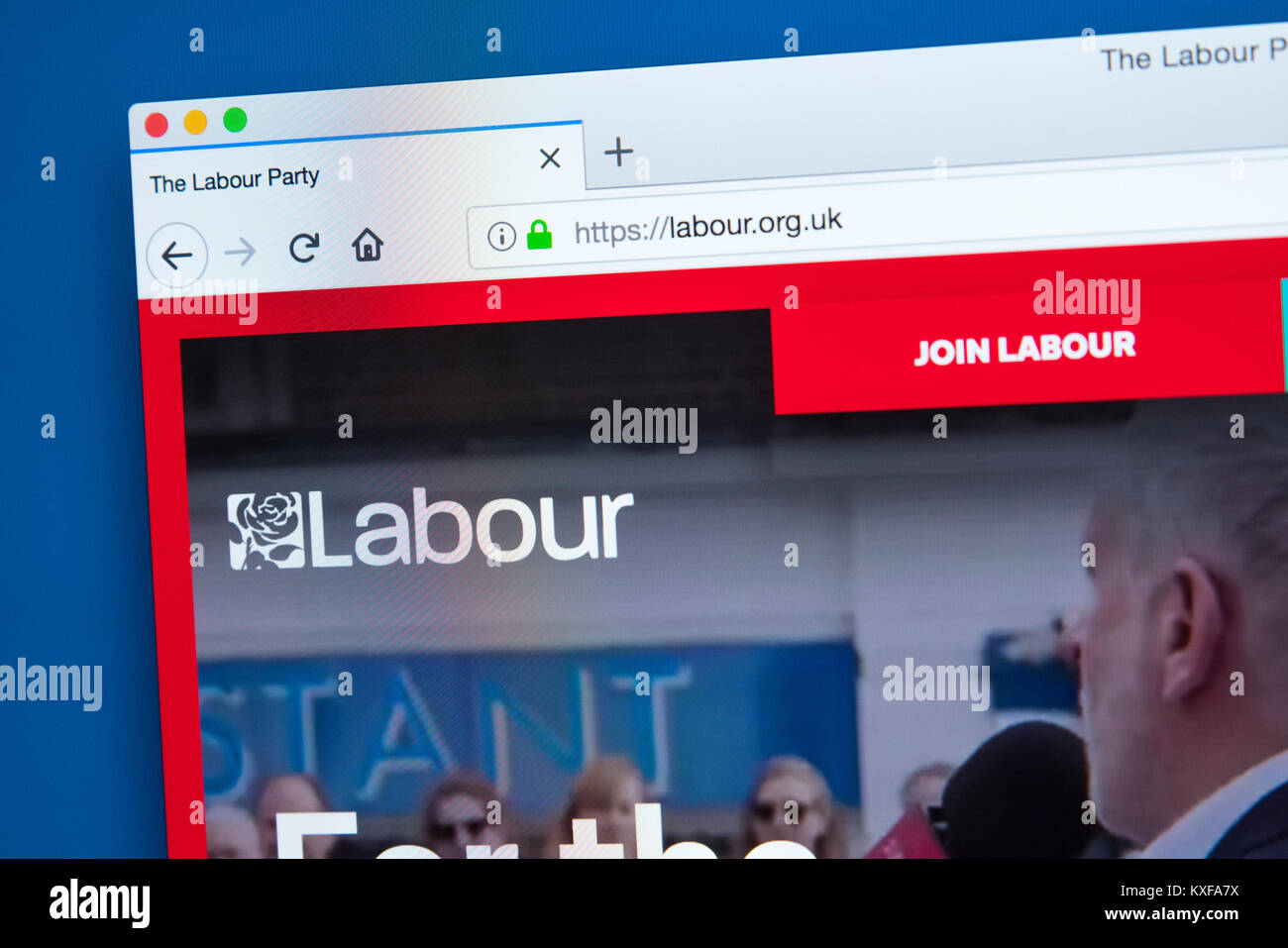 Official logo of the uk labour party hi-res stock photography and ...