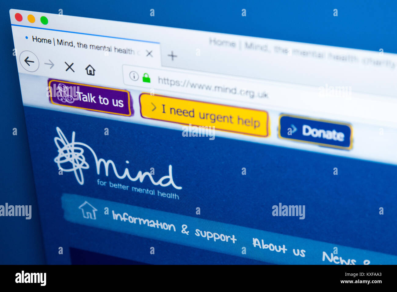 Mind mental health charity logo hi-res stock photography and images - Alamy