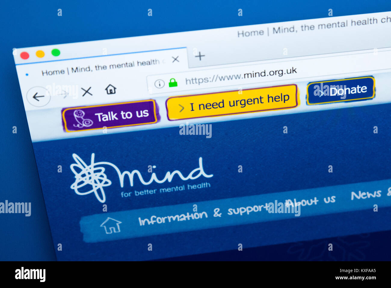 Mind mental health charity logo hi-res stock photography and images - Alamy