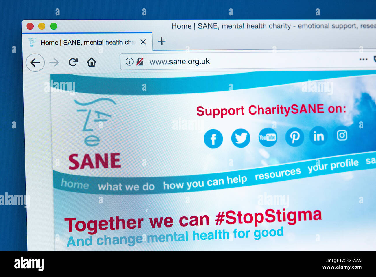 Sanity logo hi-res stock photography and images - Alamy