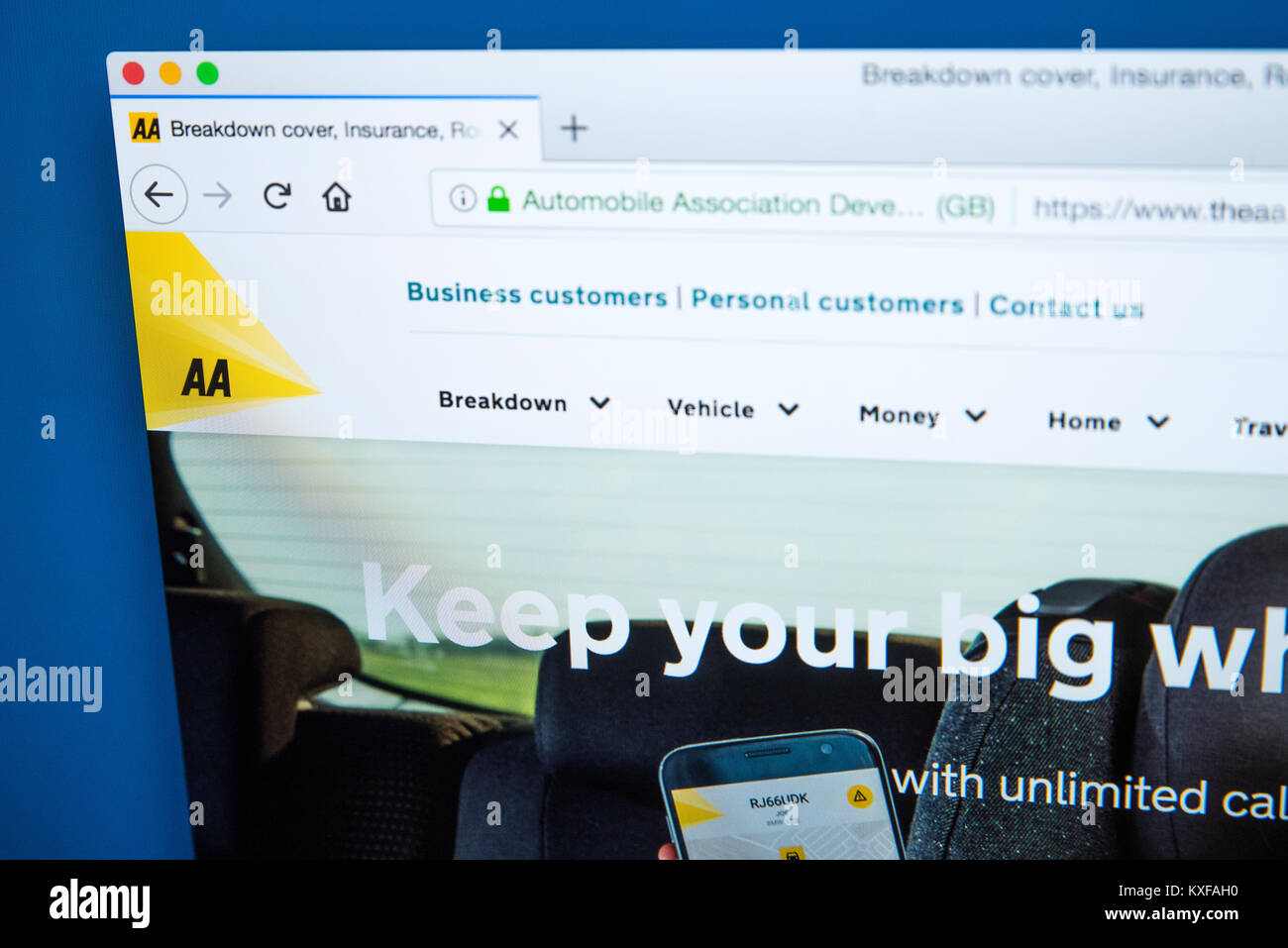 Aa screen hi-res stock photography and images - Alamy