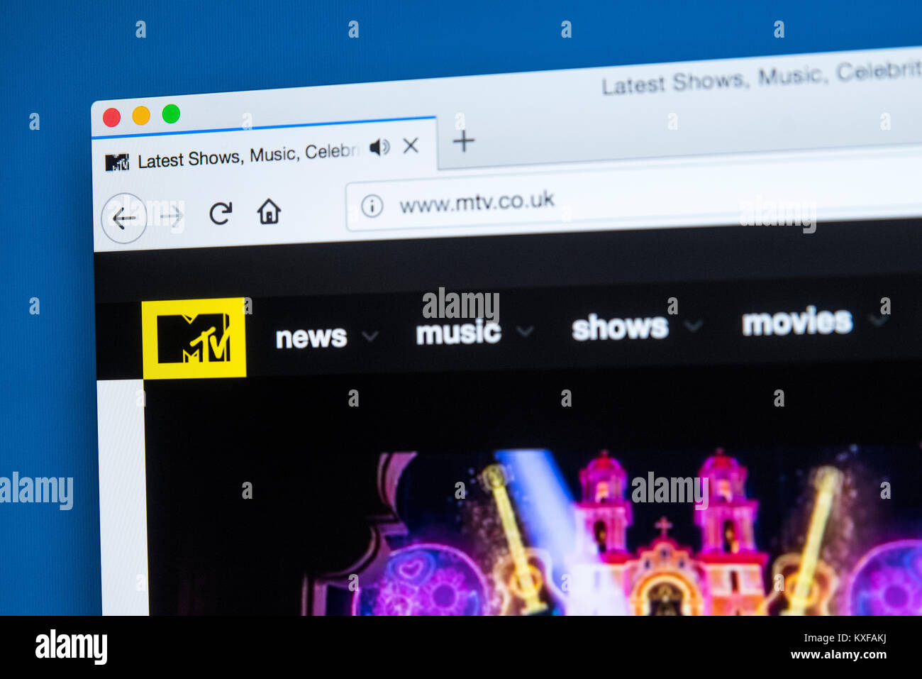 Mtv logo hi-res stock photography and images - Alamy