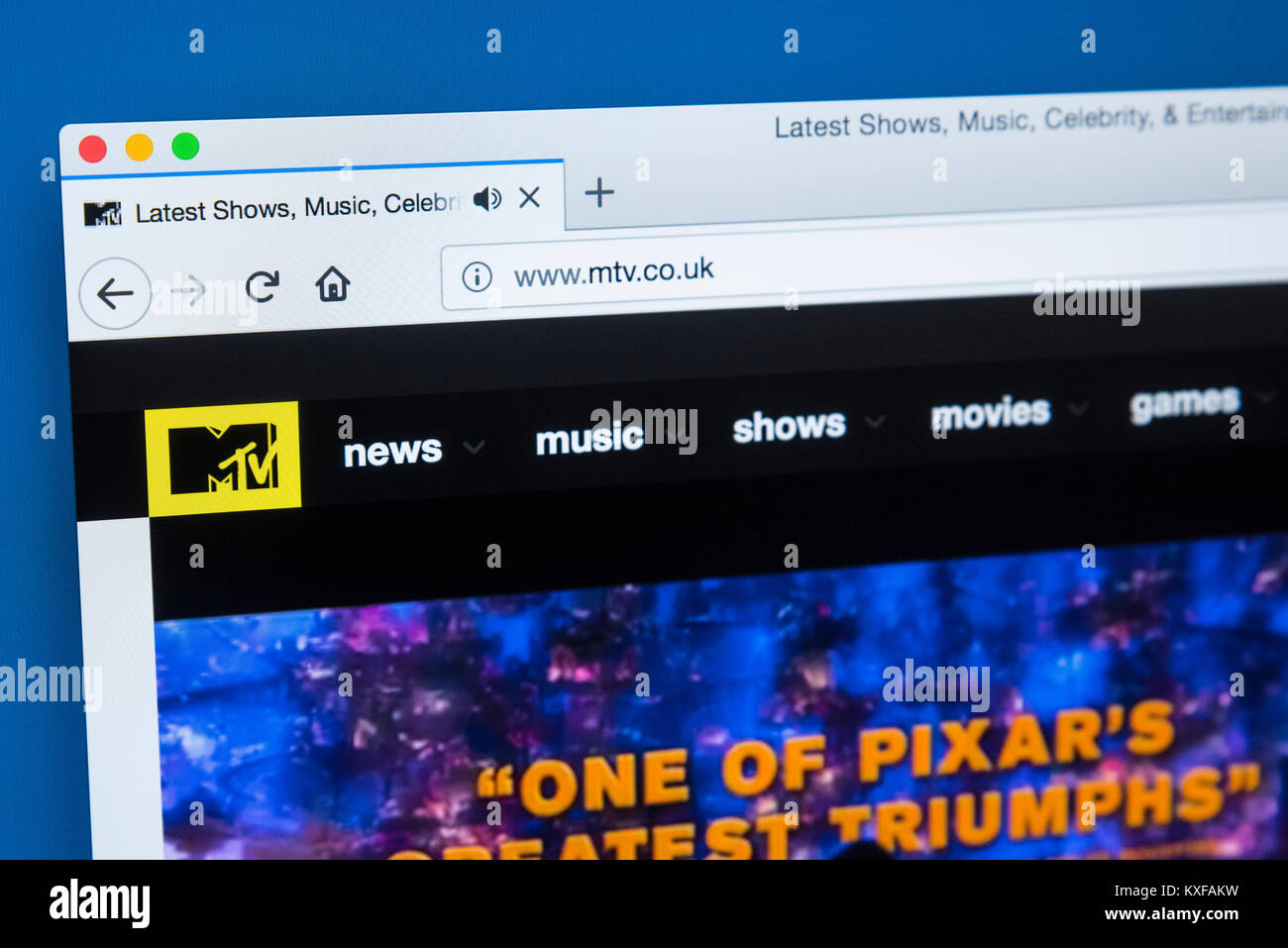 Mtv logo hi-res stock photography and images - Alamy